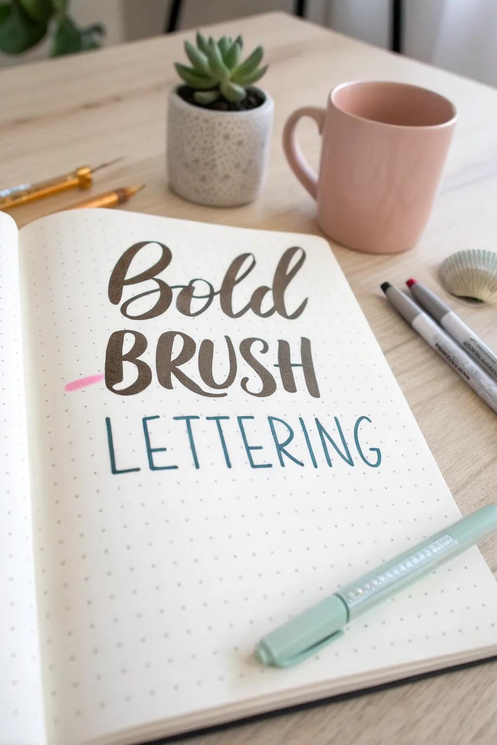 19+ Creative Bullet Journal Lettering Ideas - Alderlight